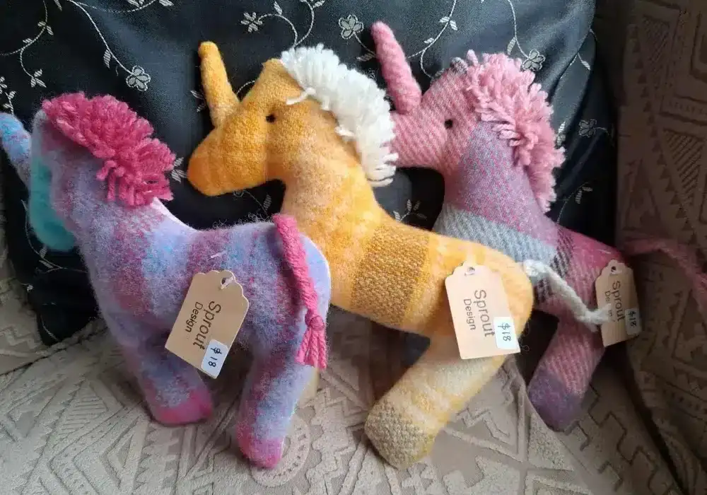 Sprout Softies Unicorn | on The Hive NZ | sold by Waikato Animal ...